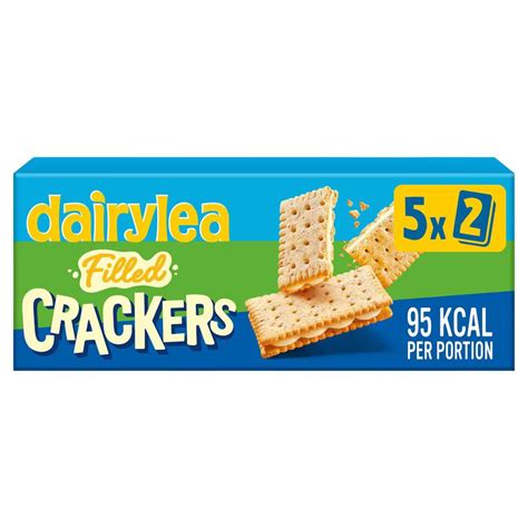 Buy Dairylea Filled Cheese Crackers Snacks 5x19 3g Online In Uae