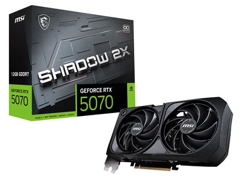 Best Buy Msi Nvidia Geforce Rtx 5070 12g Shadow 2x Oc 12gb Gddr7 Pci