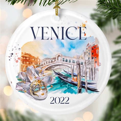Custom Venice Ornament Etsy