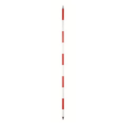 Geomaster Surveying Equipment 3m× 3sections Aluminum Range Pole For