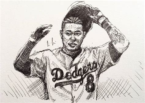 Ex Dodger Manny Machado Drawing By Carina Lomeli Saatchi Art
