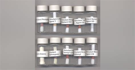 Chemical Warfare Agent Odor Simulant Kit Officer