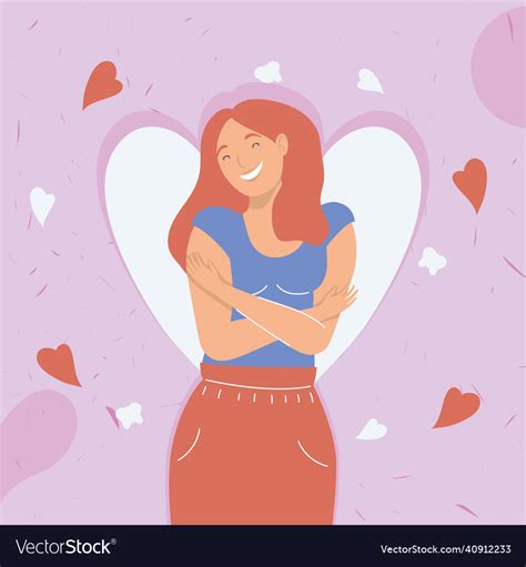 Young Lovely Redhead Woman Royalty Free Vector Image