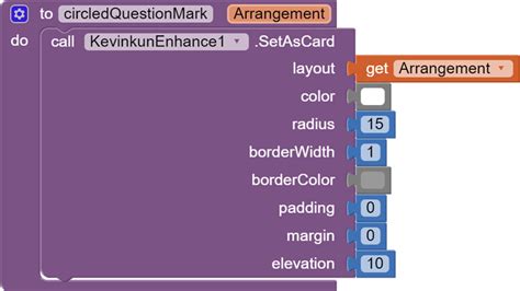 Unicode For Question Marks In A Circle Mit App Inventor Help Mit