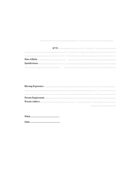 Application Blasting Licence Form Pdf