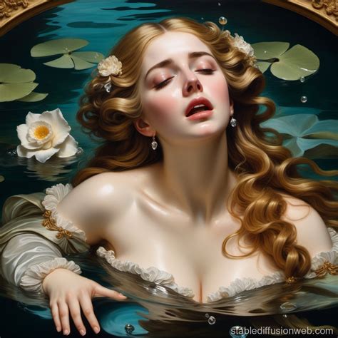 Ophelia S Drowning Tears Stable Diffusion Online