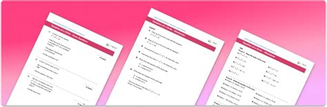 Equation Of A Circle Worksheet Gcse Maths Free Third Space Learning