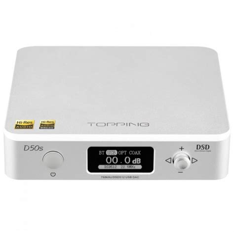 Topping D50s: Bluetooth Receiver / DAC Giải Mã DSD | Trả Góp 0%