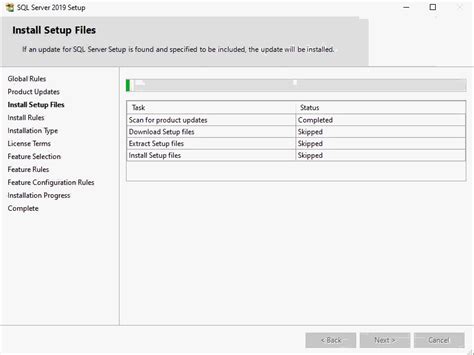 Installing SQL Server Express
