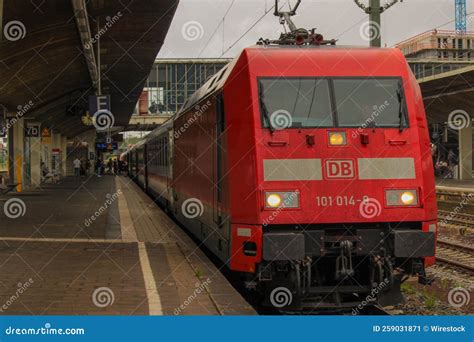 Closeup View Of The Db Class 101 Train In Heidleberg Germany Editorial