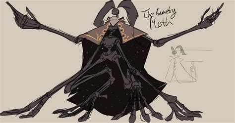 Lil Goofy Ahh Character I Made Called The Anxiety Moth Yes The Most