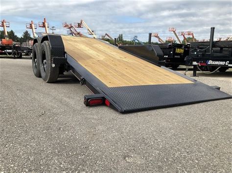 Diamond C 20 Ft X 82 In Low Profile Hydraulically Dampened Tilt