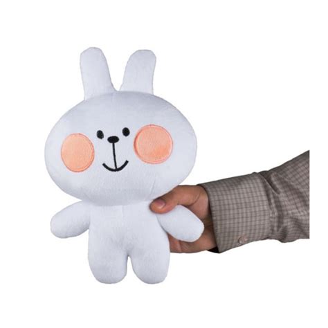 قیمت و خرید عروسک طرح خرگوش کروچی مدل ایموجی لبخند ارتفاع 31 سانتی‌متر