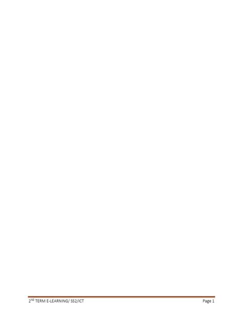 Second Term Ss2 Data Processing Pdf Computer Data Storage Computer File