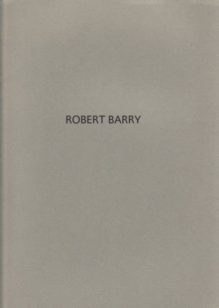 Robert Barry Florence Loewy