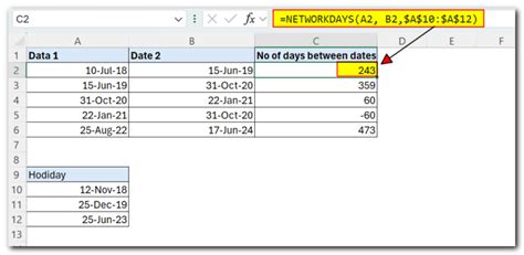 How To Calculate Days Between Dates In Excel