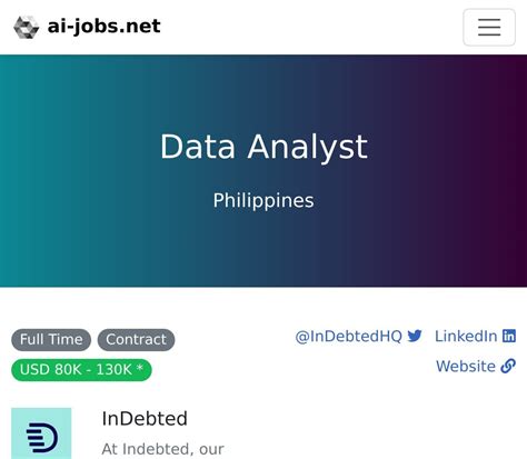 Hiring Data Analyst In Philippines Raimljobs