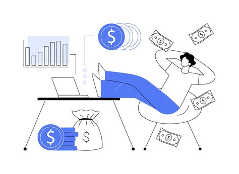 Premium Vector Passive Income Abstract Concept Vector Illustration