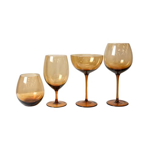 Lily Amber Glassware Pattern Curated Events Charlotte