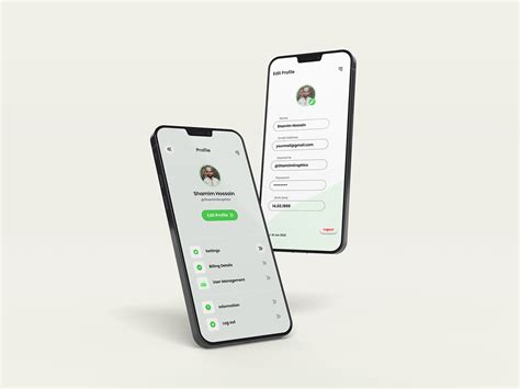 User Profile Design On Behance