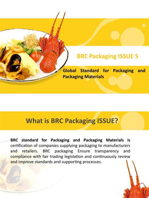 Brc Packaging Issue 5 Global Standard For Packaging And Packaging Materials Pdf