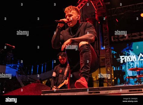 Danny Case Of From Ashes To New Performs On Board The Carnival Magic