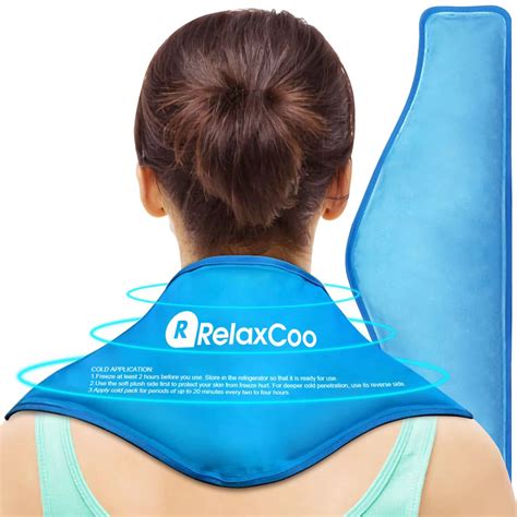 Buy Neck Ice Pack Wrap Relaxcoo Reusable Gel Ice Pack For Neck