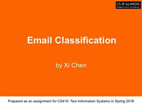 Email Classification