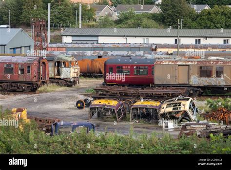 Withdrawn Class 47 Locomotive 47368 With Cabs From 47500 And 47236