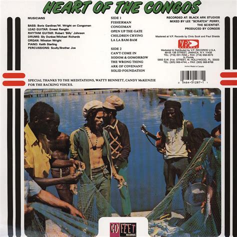 The Congos Heart Of The Congos Vinyl Lp 1993 Us Original Hhv