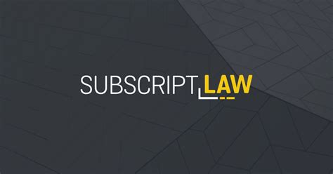 Subscript Law Trusted Legal Marketing And Scotus News Team