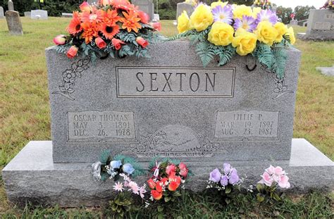 Oscar Thomas Sexton 1891 1978 Find A Grave Memorial