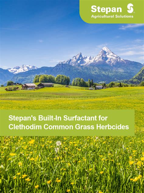Clethodim Brochure Pdf Herbicide Surfactant