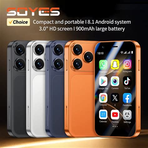 Soyes A17 Mini Smartphone Android 8 1 3 0 Inches Display Dual Sim 2gb Ram 16gb Rom 3g