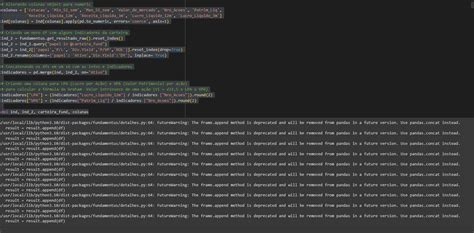 [dúvida] erro nos indicadores python e power bi analisando dados do
