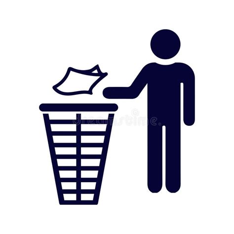 Garbage Throw Icon Stock Vector Illustration Of Environment 262617745 Garbage Throw Icon Stock Vector Illustration Of Environment 262617745