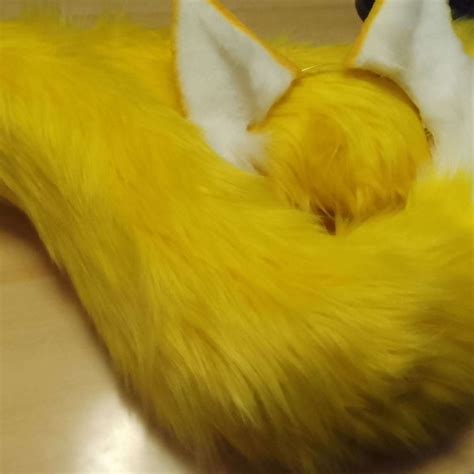 Tails The Fox Cosplay Ears And Tails Etsy