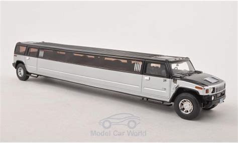 Diecast Model Cars Hummer H2 1 43 Neo Stretch Limousine Black Grey