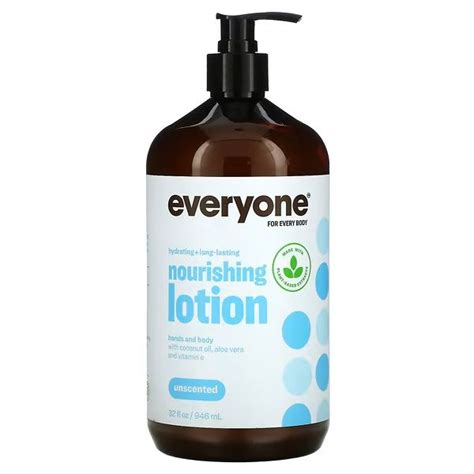 Everyone Nourishing Lotion Unscented 32 Fl Oz 946 Ml Lotion