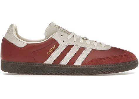 Adidas Samba Og Preloved Ruby Cream White Mens Ji3216 Us