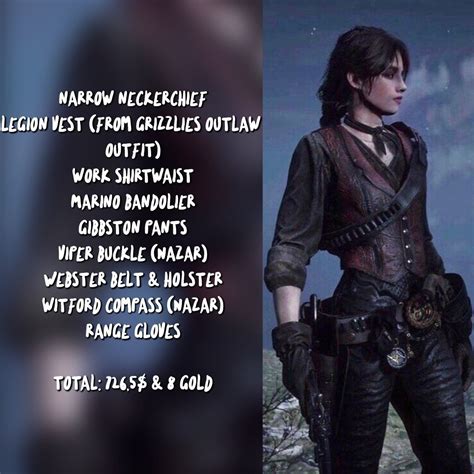 Rdo Female Outfit Ideas