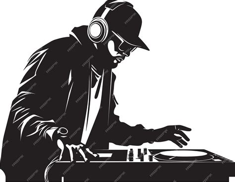 Sonic Journeys Dj Disk Jockey Guiding Audiences Through Musical Landscapes Premium Ai