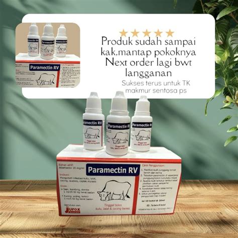 Jual Obat Kutu Sapikambing Paramectin Shopee Indonesia
