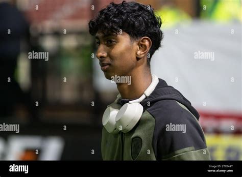 Vimal Yoganathan 63 Of Barnsley Arrives During The Emirates Fa Cup Match Horsham Fc Vs Barnsley