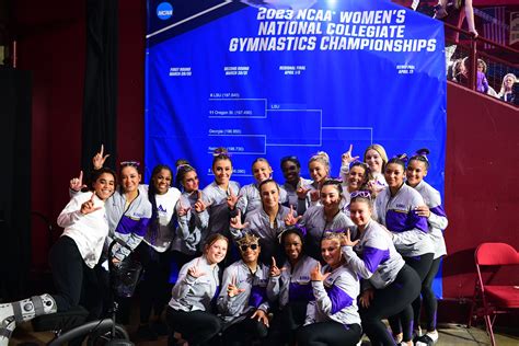 No 2 Seeded Lsu Gymnastics Advances To Denver Regional Championship Round