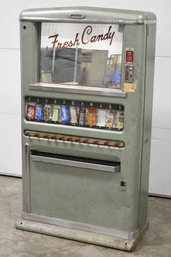 Vintage Coin Op Candy Vending Machine By Stoner 8016 On Jan 22 2023