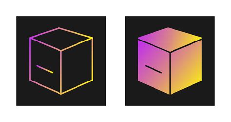 Cube Vector Icon Vector Art At Vecteezy