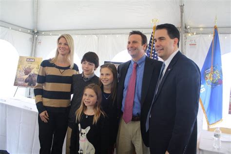 Photos Gov Scott Walker Visits Hudson For Uline Groundbreaking Hudson Wi Patch