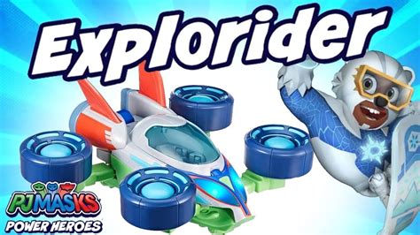 Pj Masks Power Heroes The Explorider Pack New Update Pj Masks Games Youtube