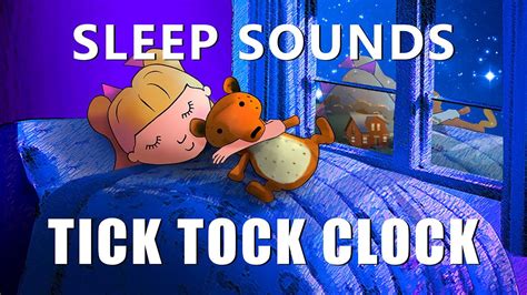 Sleep Sounds🔆 Tick Tock Clock Ticking 🔆 Sara And Cuddleston 🔆 Rhythmic